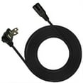 NEMA 1-15P to IEC 320 C7 Right Angle Power Cord, 90 Degree Polarized 8 ...