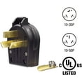 AIDA NEMA 10-30P, 10-50P, 30 50 Amp Plug, 125 250V 3-Pole 3-Prong for ...