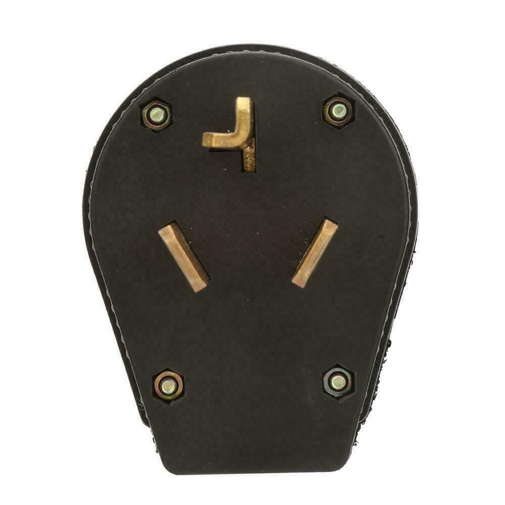 NEMA 10-30P Male Plug 30A 125/250V Dryer RV Generator Power Plug 10-30 - Walmart.com