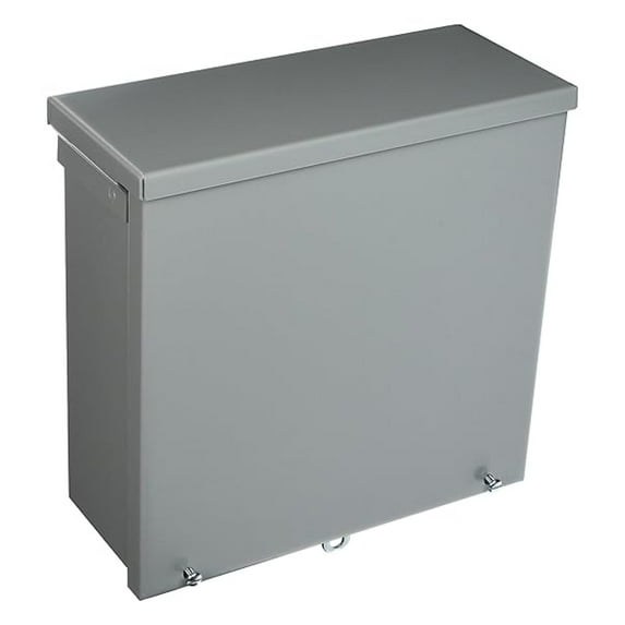NEMA 3R Electrical Enclosure 10x10x4 Inch - Galvanized Steel Outdoor ...