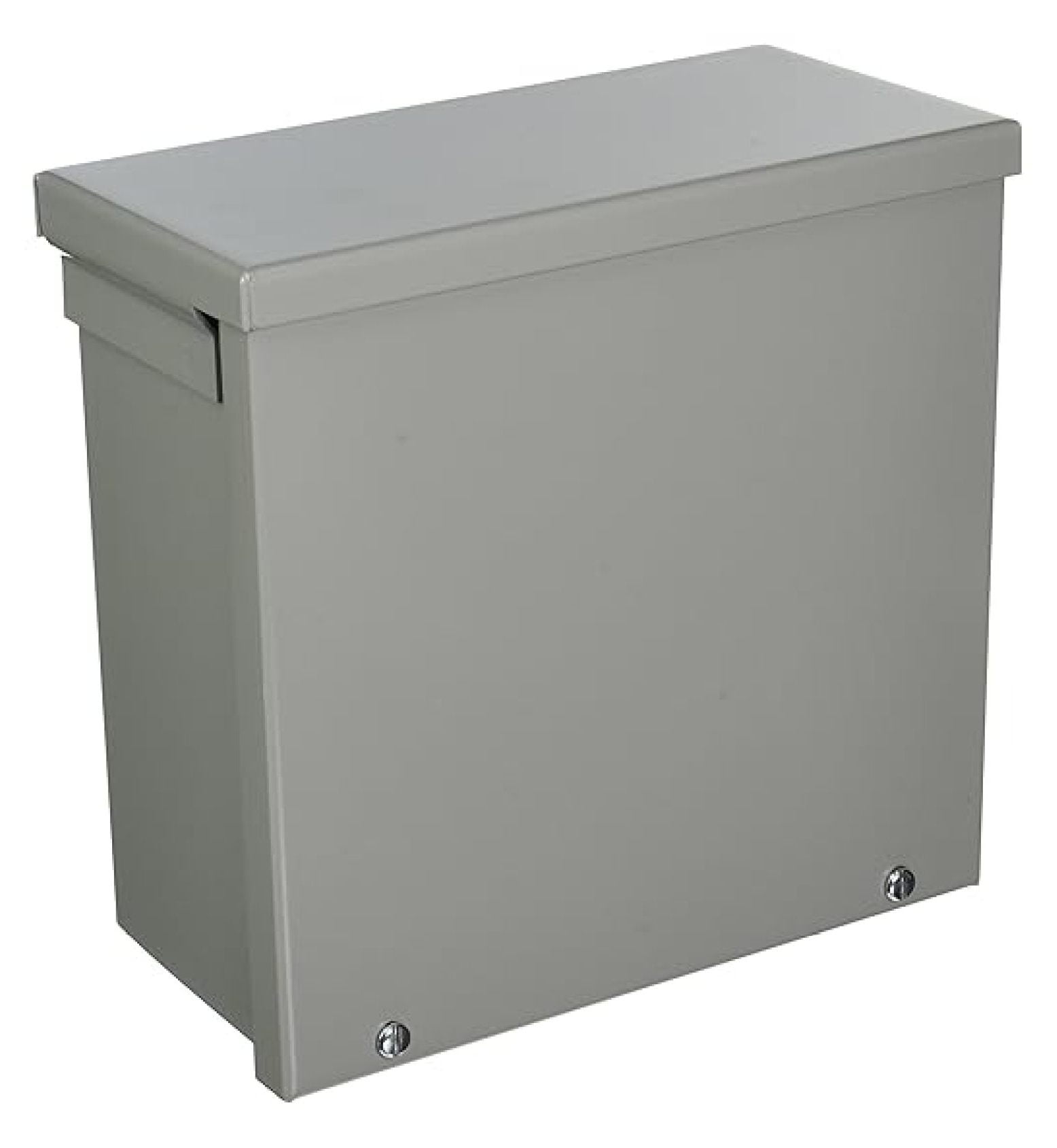 NEMA 3R Electrical Enclosure - 8x8x4 Inch Galvanized Steel - Screw ...