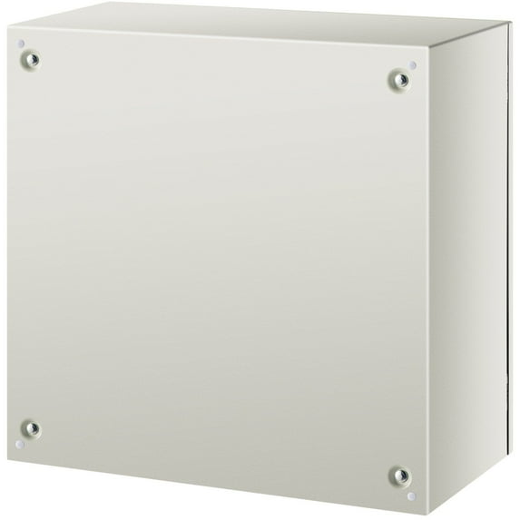 NEMA 4X Steel Electrical Junction Box, 24x24x12 Inches, IP66 Waterproof ...