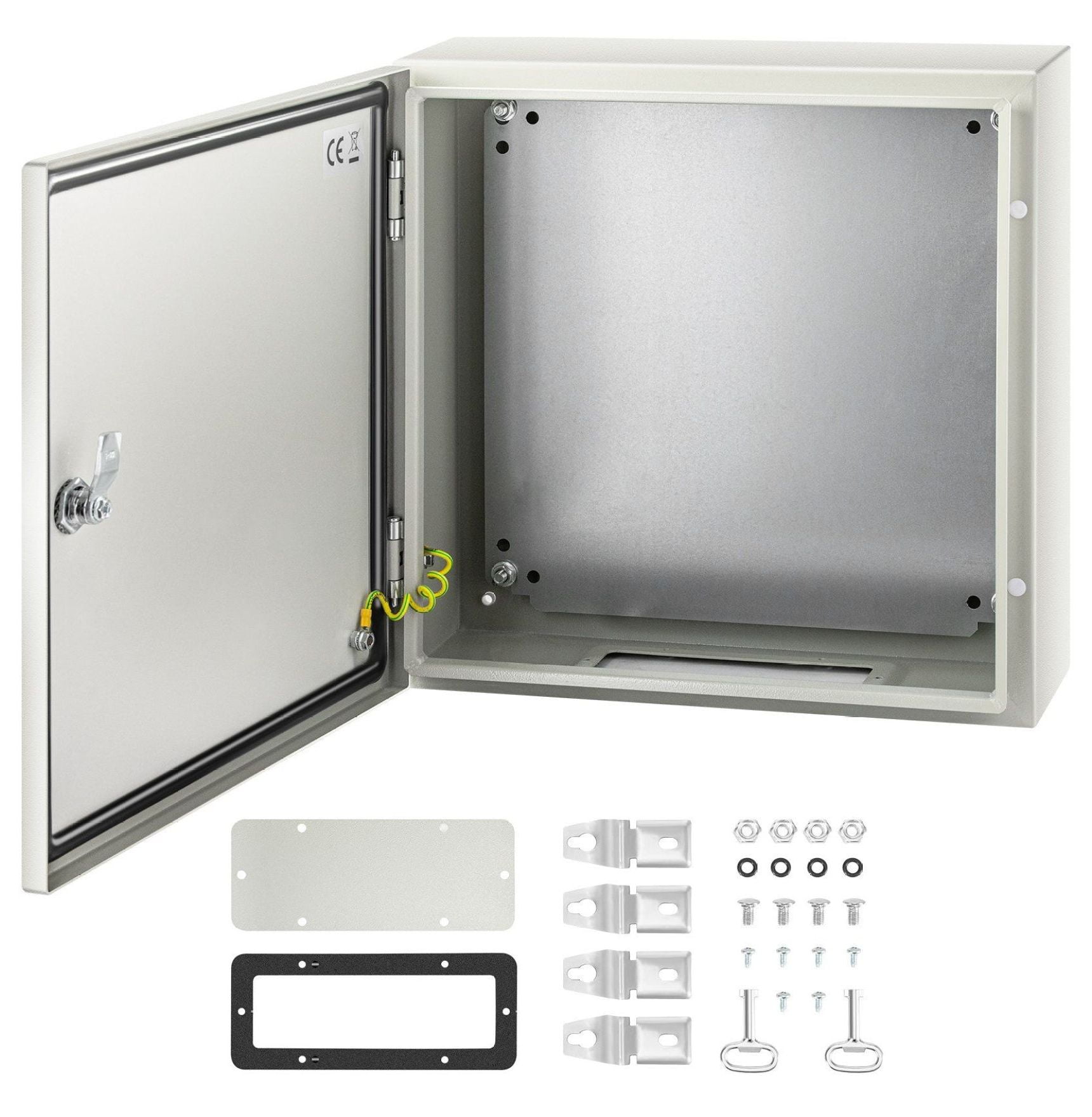 NEMA 4X Steel Enclosure 16x16x6", IP66 Waterproof Electrical Box ...