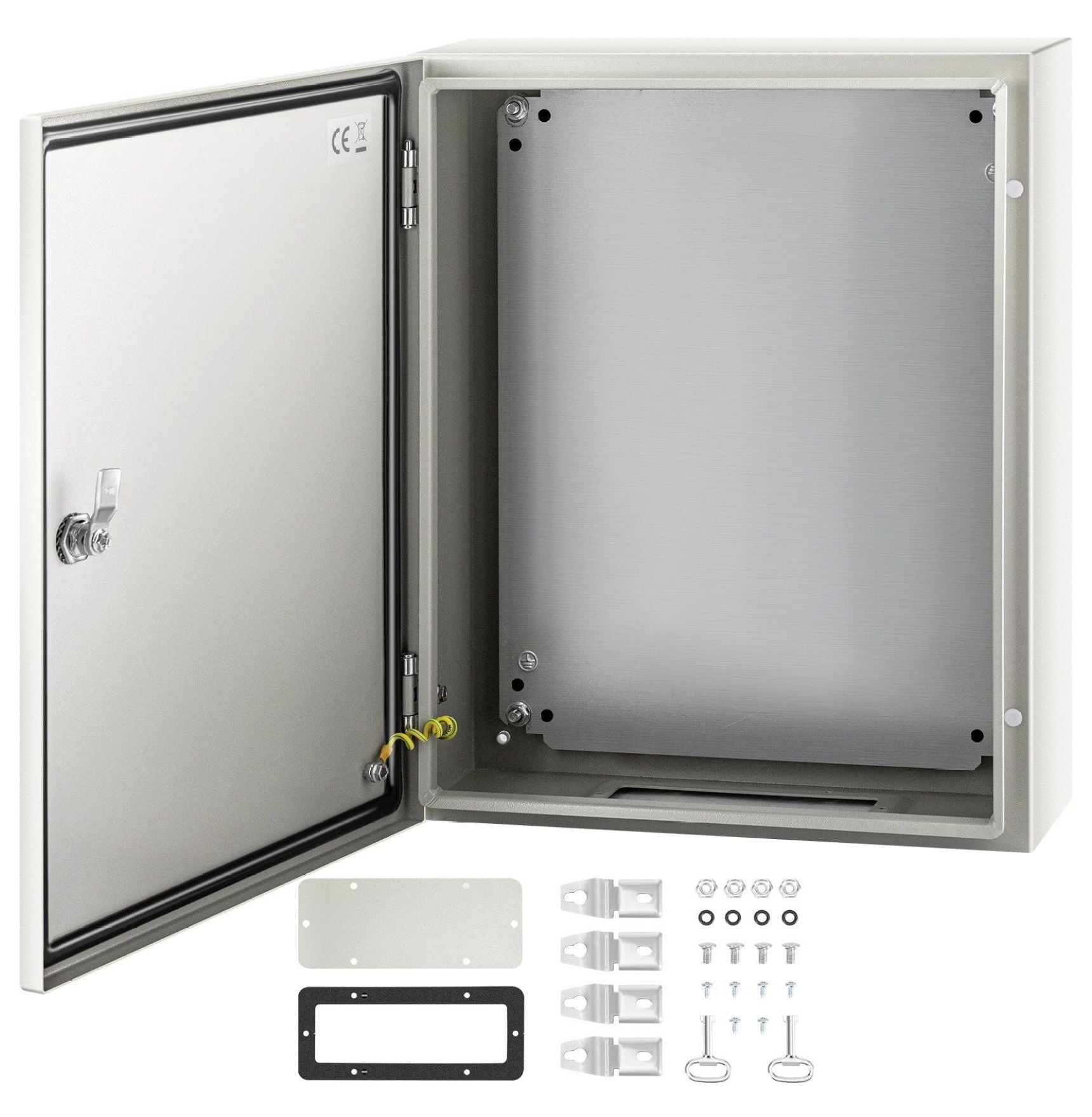 NEMA 4X Steel Enclosure 20x16x6", IP66 Waterproof Electrical Box ...