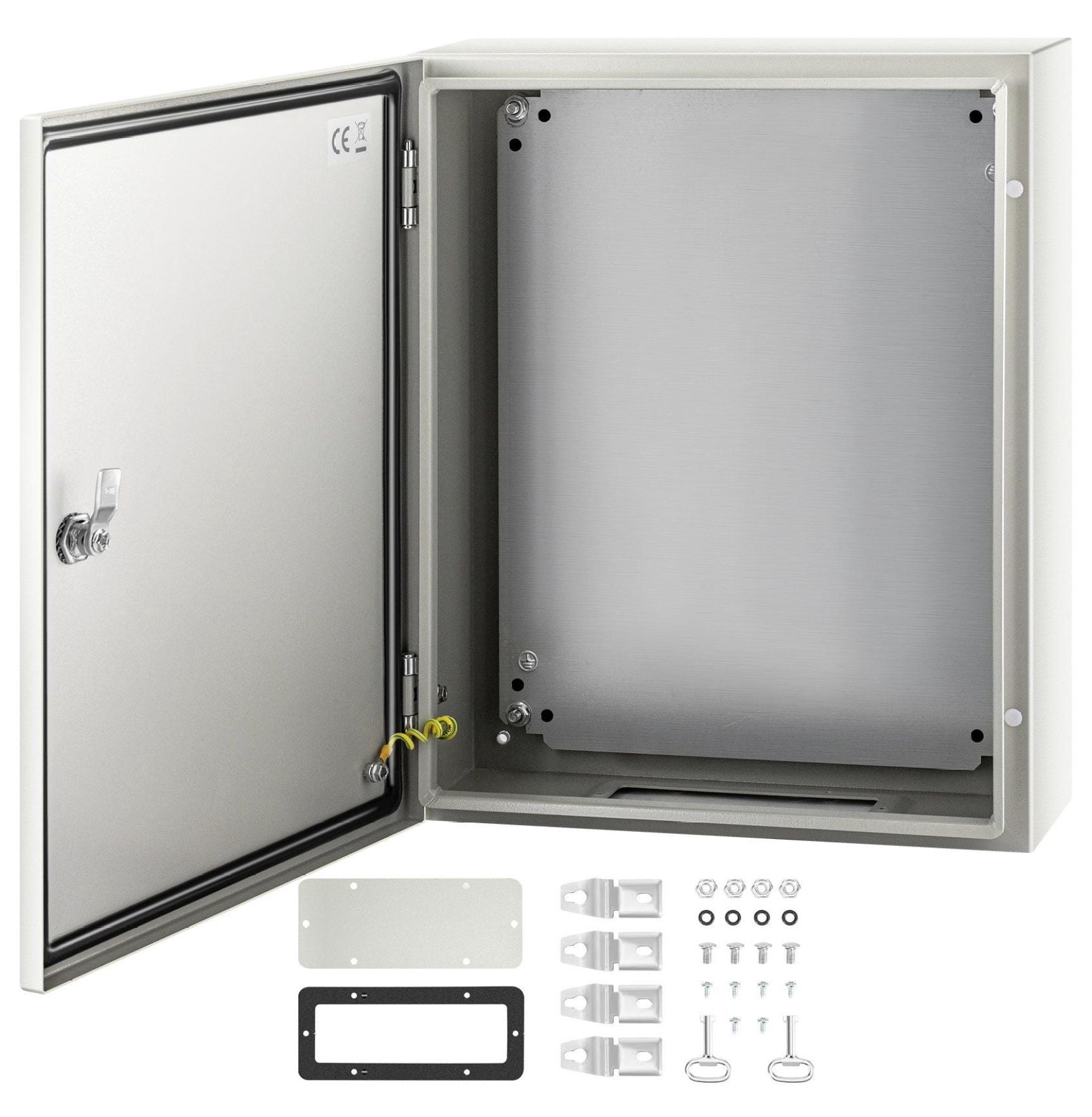 NEMA 4X Steel Enclosure 20x16x6 IP66 Waterproof Electrical Box ...