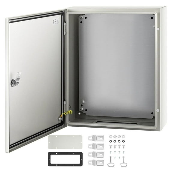 NEMA 4X Steel Enclosure 20x16x6 IP66 Waterproof Electrical Box ...