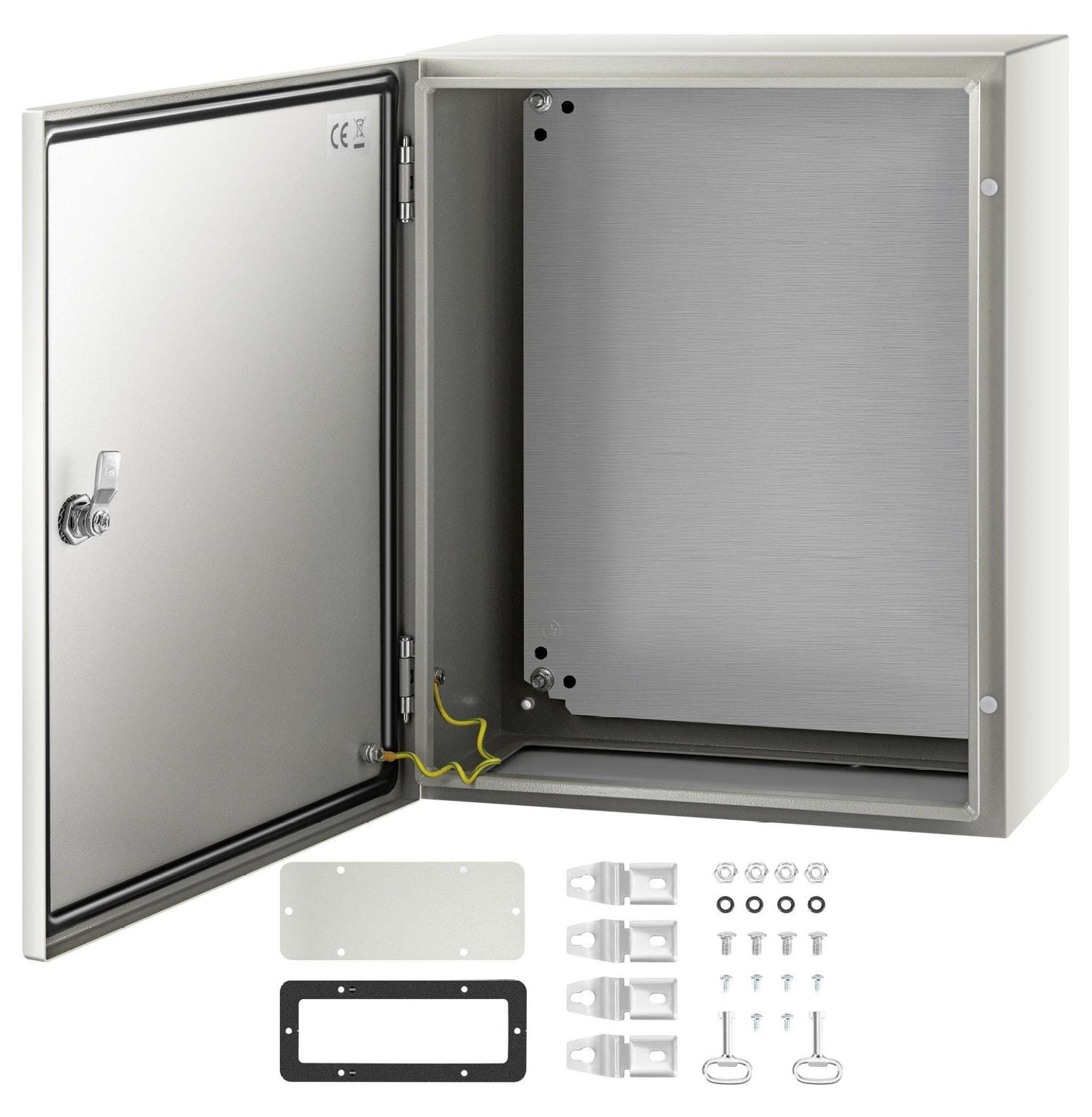 NEMA 4X Steel Enclosure 20x16x8 inch, IP66 Waterproof Electrical Box ...