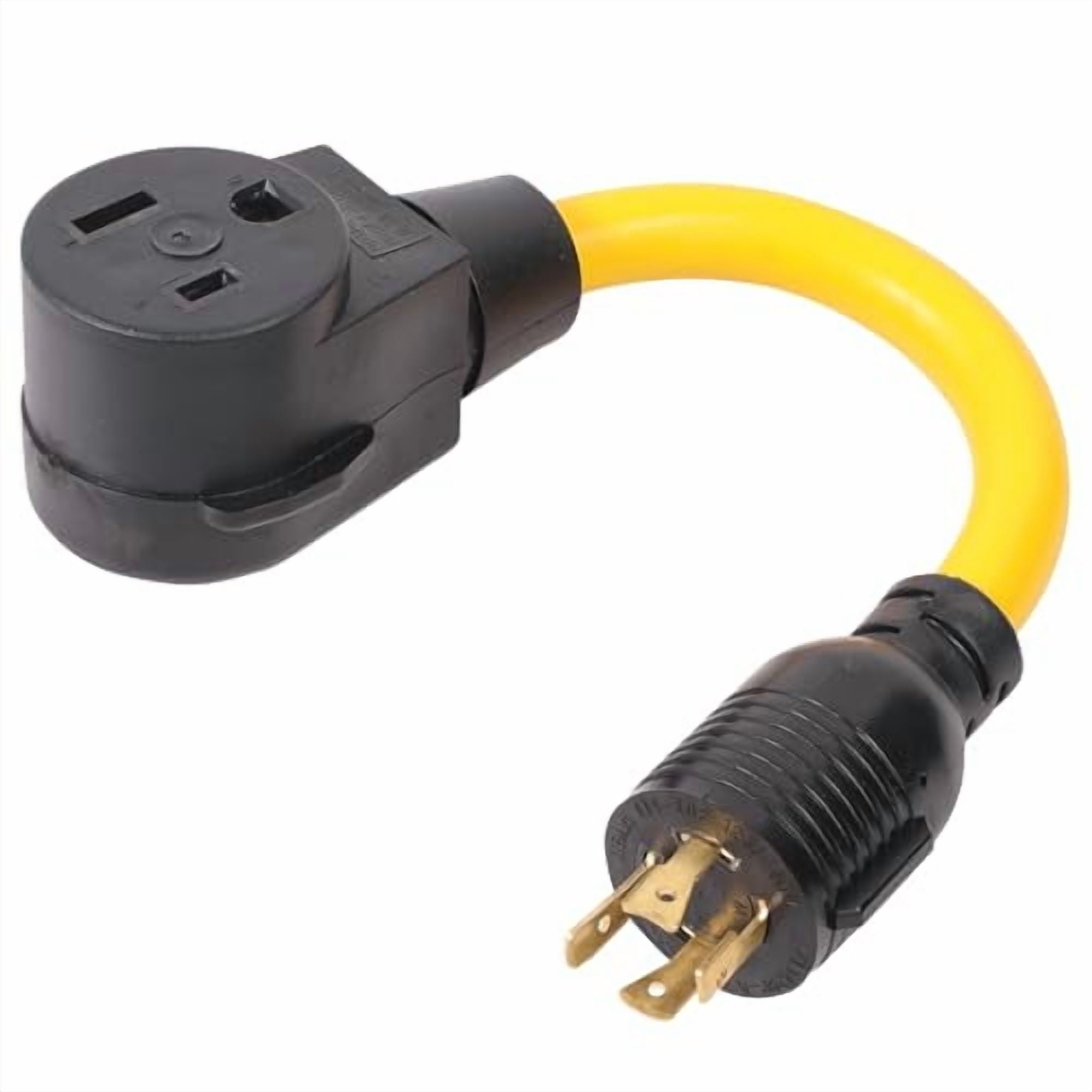 NEMA L14-20P to 6-50R 240V 20 Amp Twist Lock 4 Prong Plug to 3 Prong ...