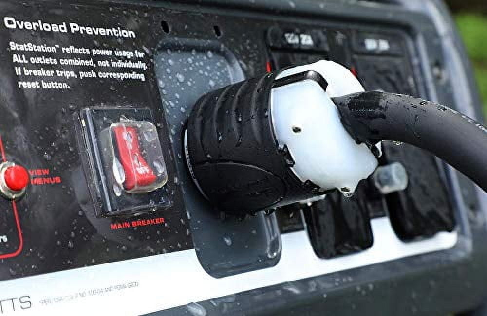 NEMA L14-30P to L6-20R Plug Adapter - 1 Foot, 20A/250V, 12/3 AWG - Iron ...