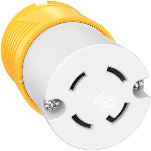 NEMA L14-30R Generator Locking Connector Twist/Turn Locking Female Plug ...