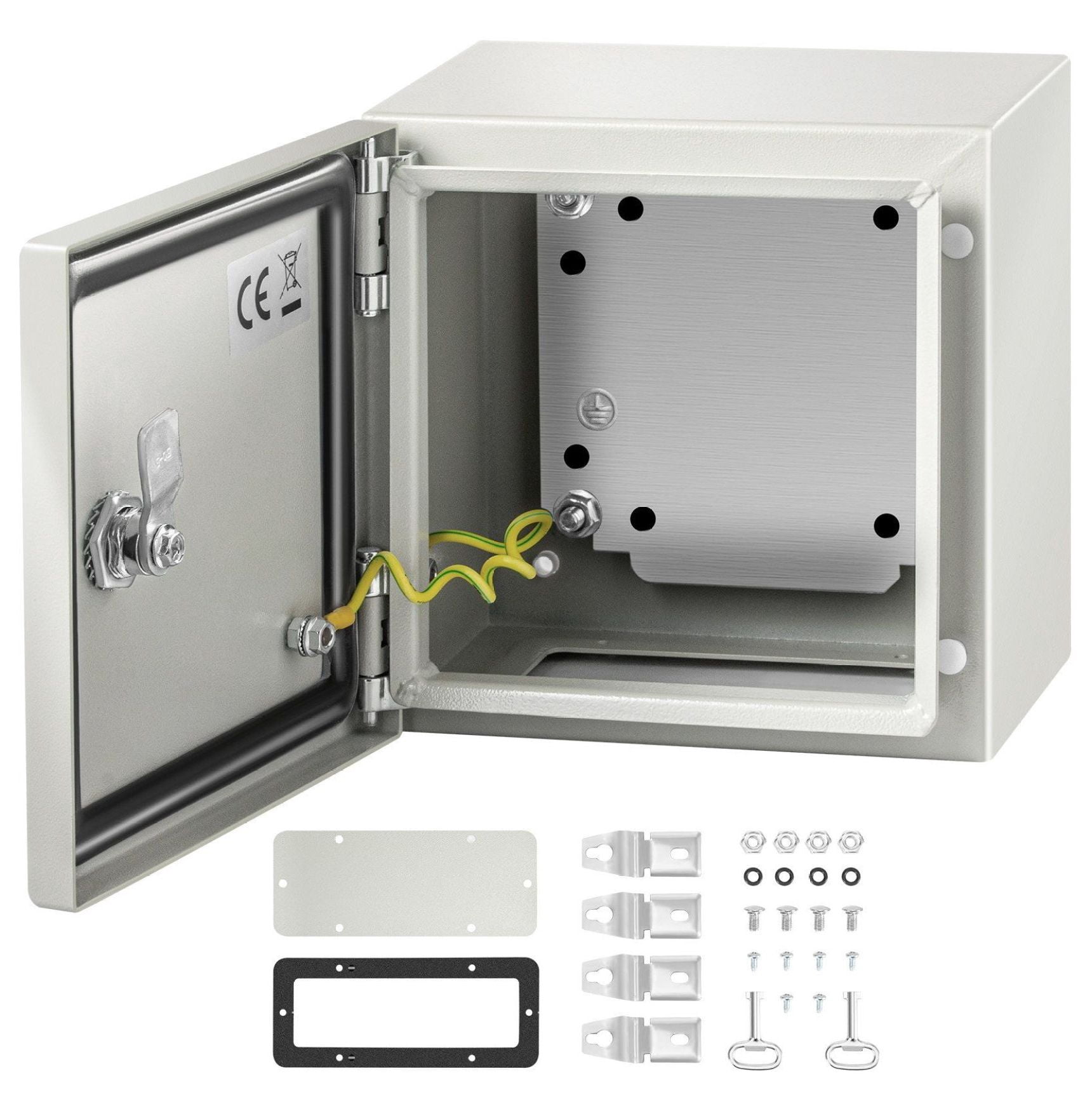 NEMA Steel Enclosure, 8 x 8 x 6'' NEMA 4X Steel Electrical Box, IP66 ...