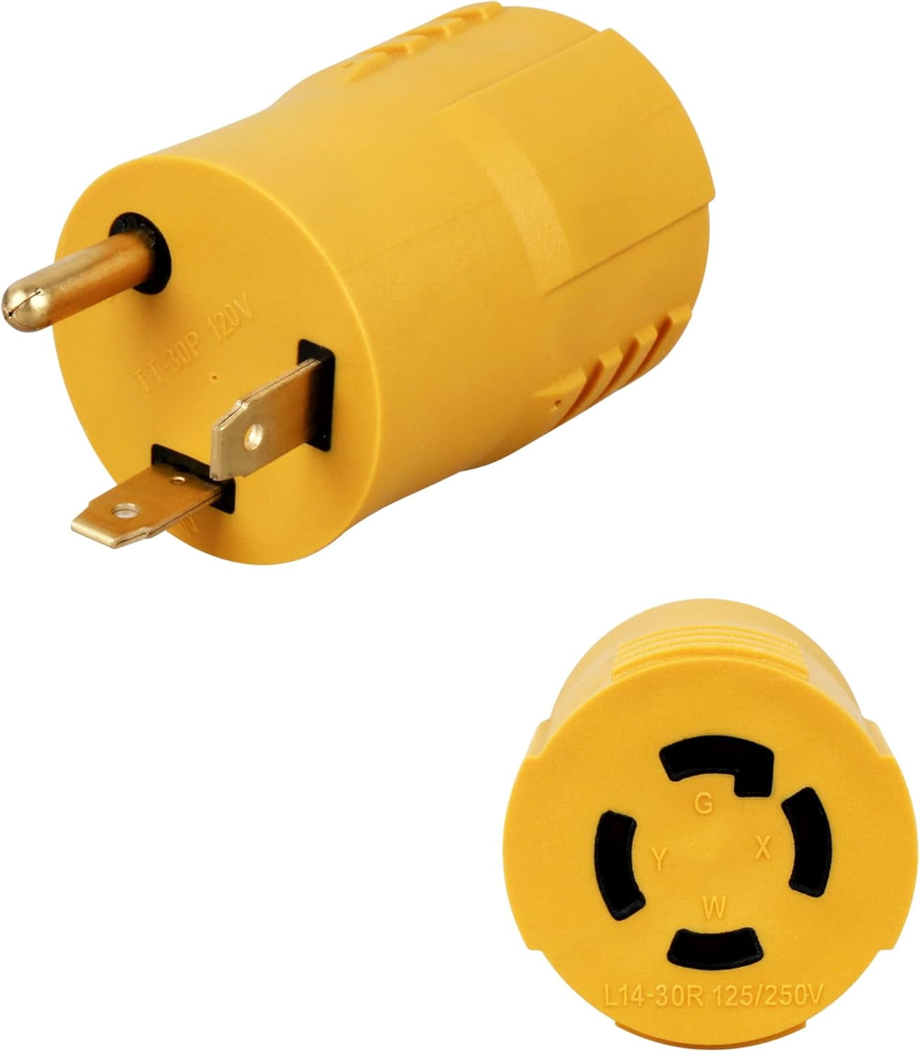 NEMA TT-30P Male to L14-30R Female Fits Generator Transfer Switch ...