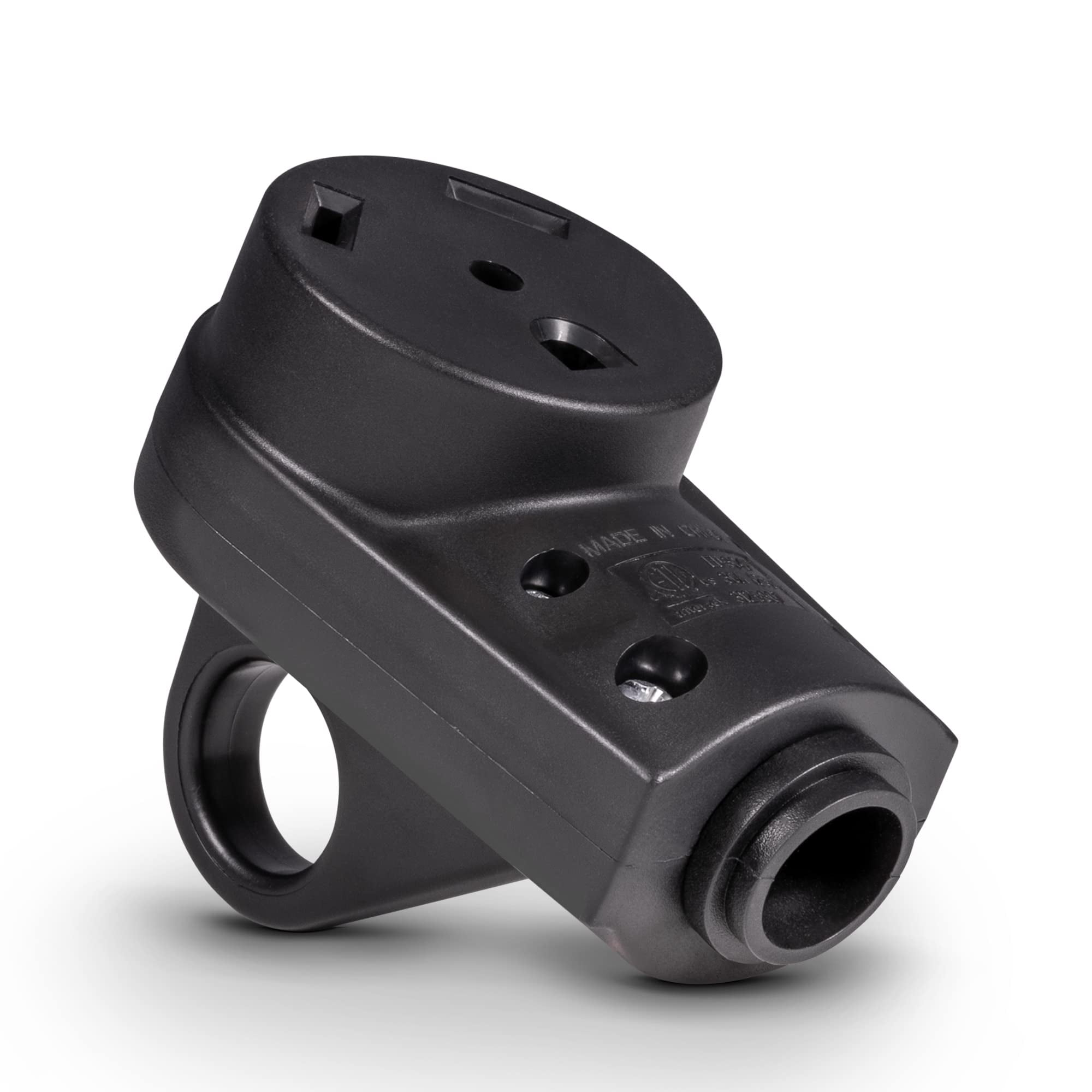 True Mods NEMA TT-30R 125V 30A RV Socket Plug, ABS Enclosure, Copper ...