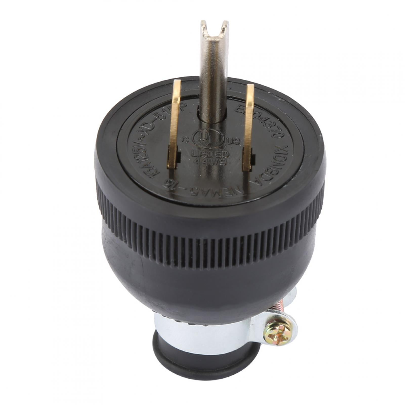 NEMA5-15P 15A 125V US Power Plug US Straight Blade Plug 2 Poles Power ...