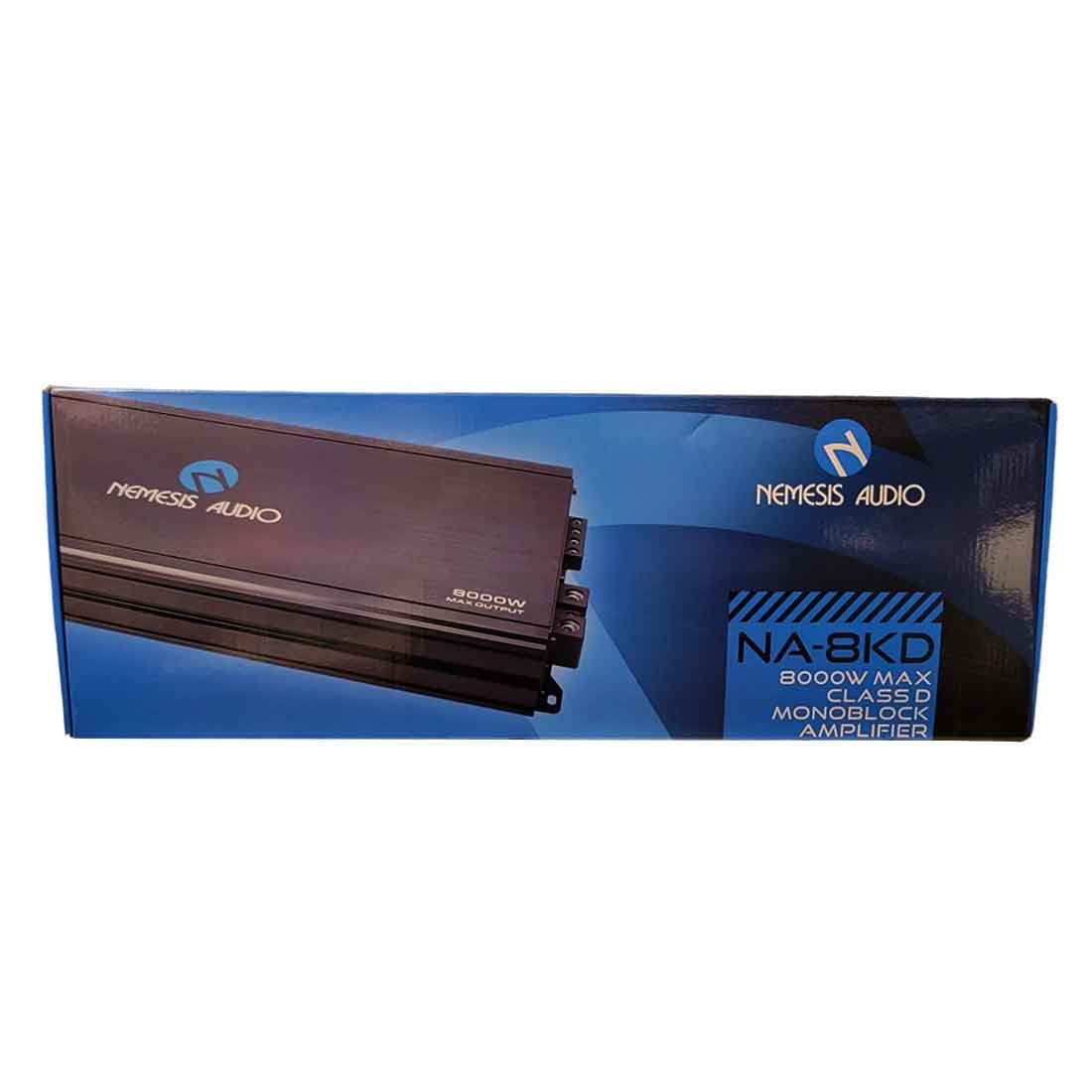 Nemesis Audio NA-8KD 8000W Max Monoblock 1-Ohm Stable Class-D Car ...