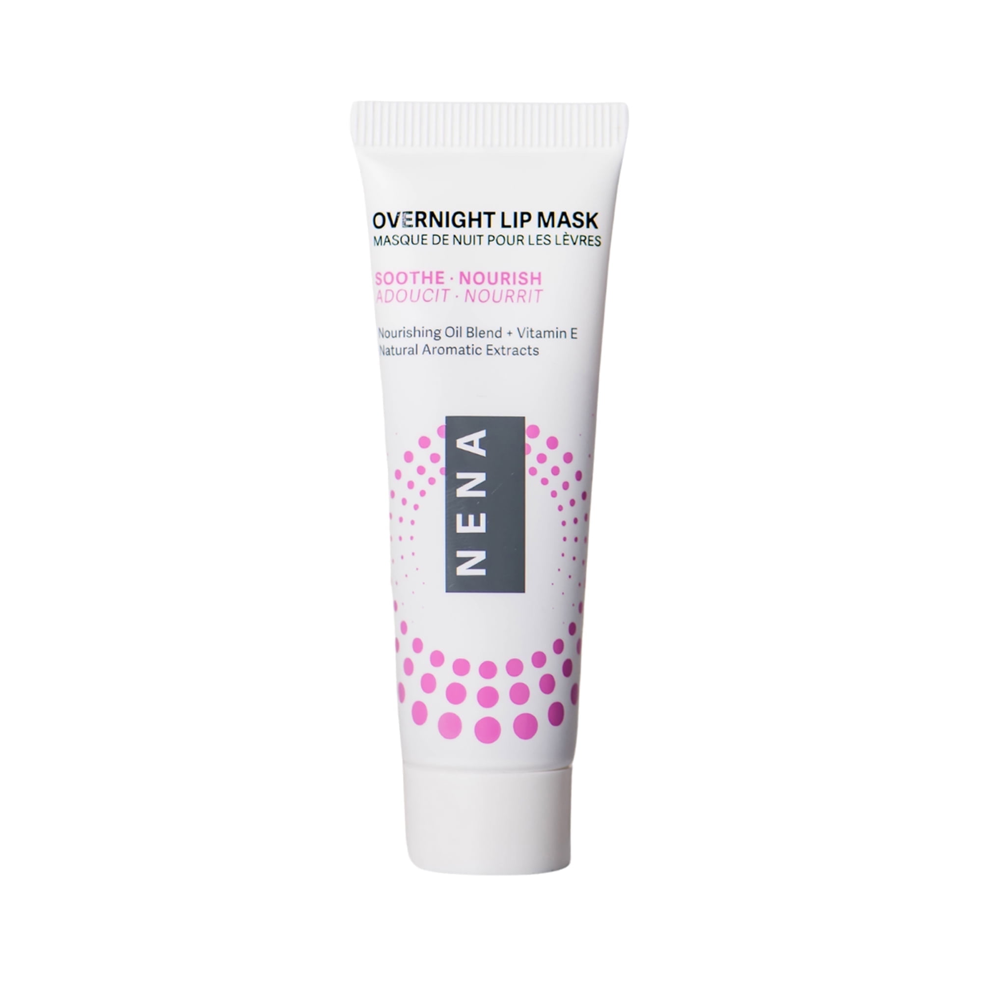 NENA Skincare Overnight Lip Mask, Lip Moisturizer with Castor Oil, 0.53 ...