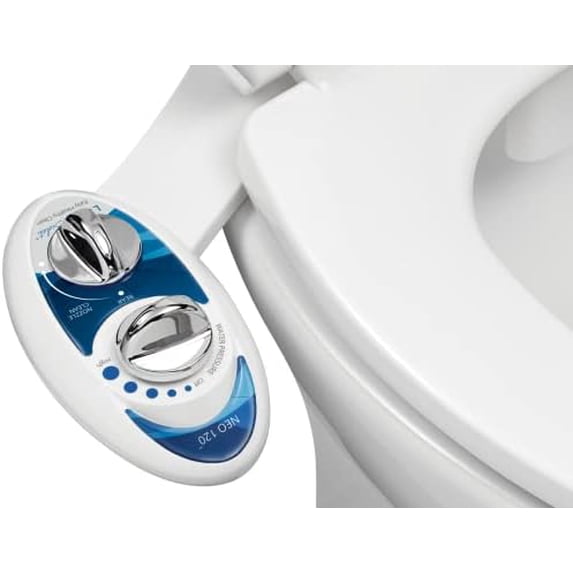NEO 120 - Single Nozzle, Self-Cleaning, Non-Electric Bidet Attachment ...