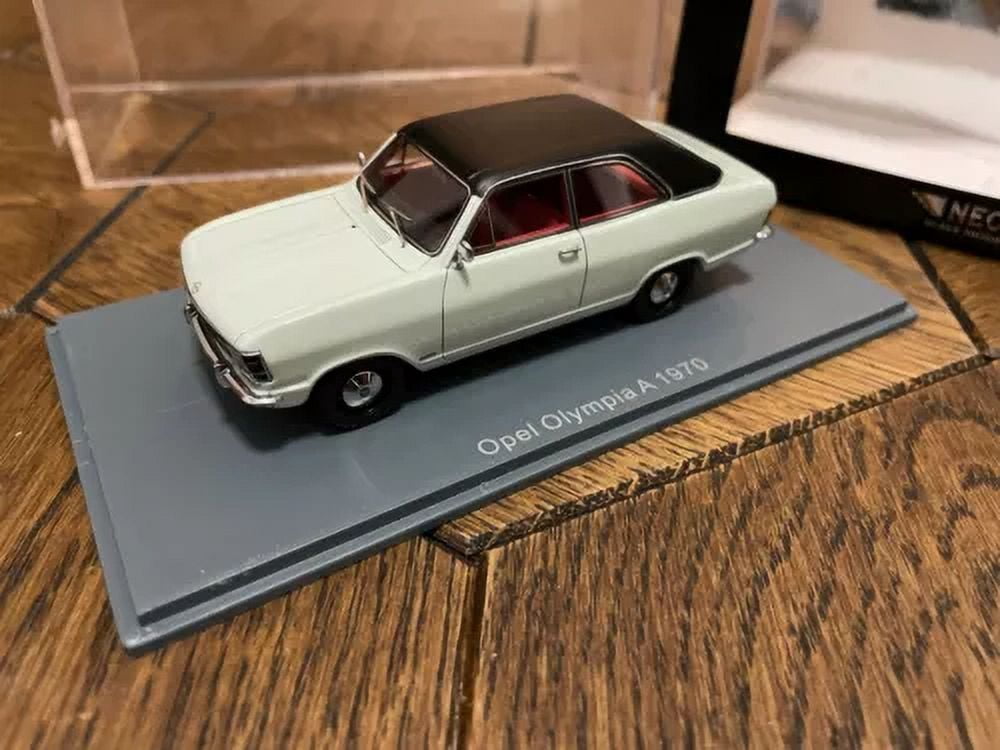 NEO Models NEO43756 Opel Olympia A 1970 White 1:43 Scale model Parts ...