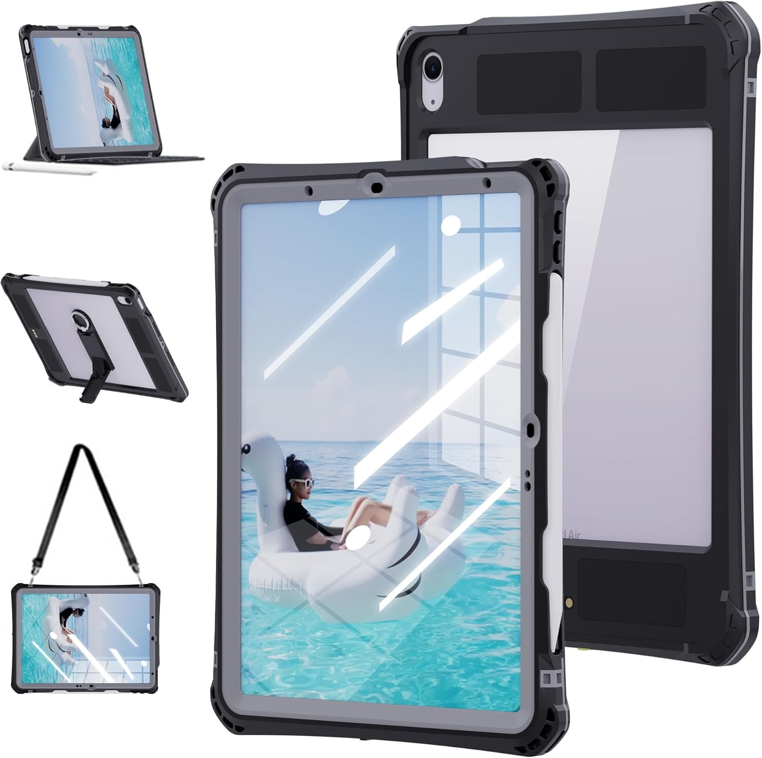 NEOFDC for Tablet Case for iPad Air 11inch 6th 2M(2024)/ 7th M3(2025 ...