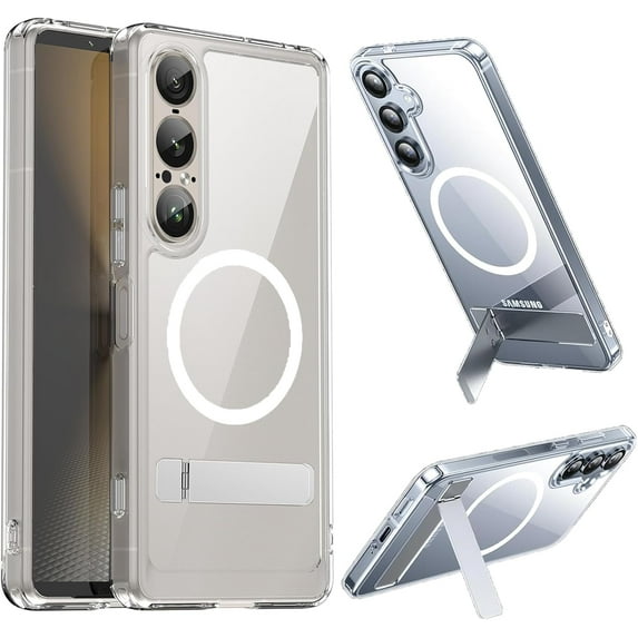 NEOFDC for Xperia 1 VII Clear Case Magnetic Compatible with MagSafe ...