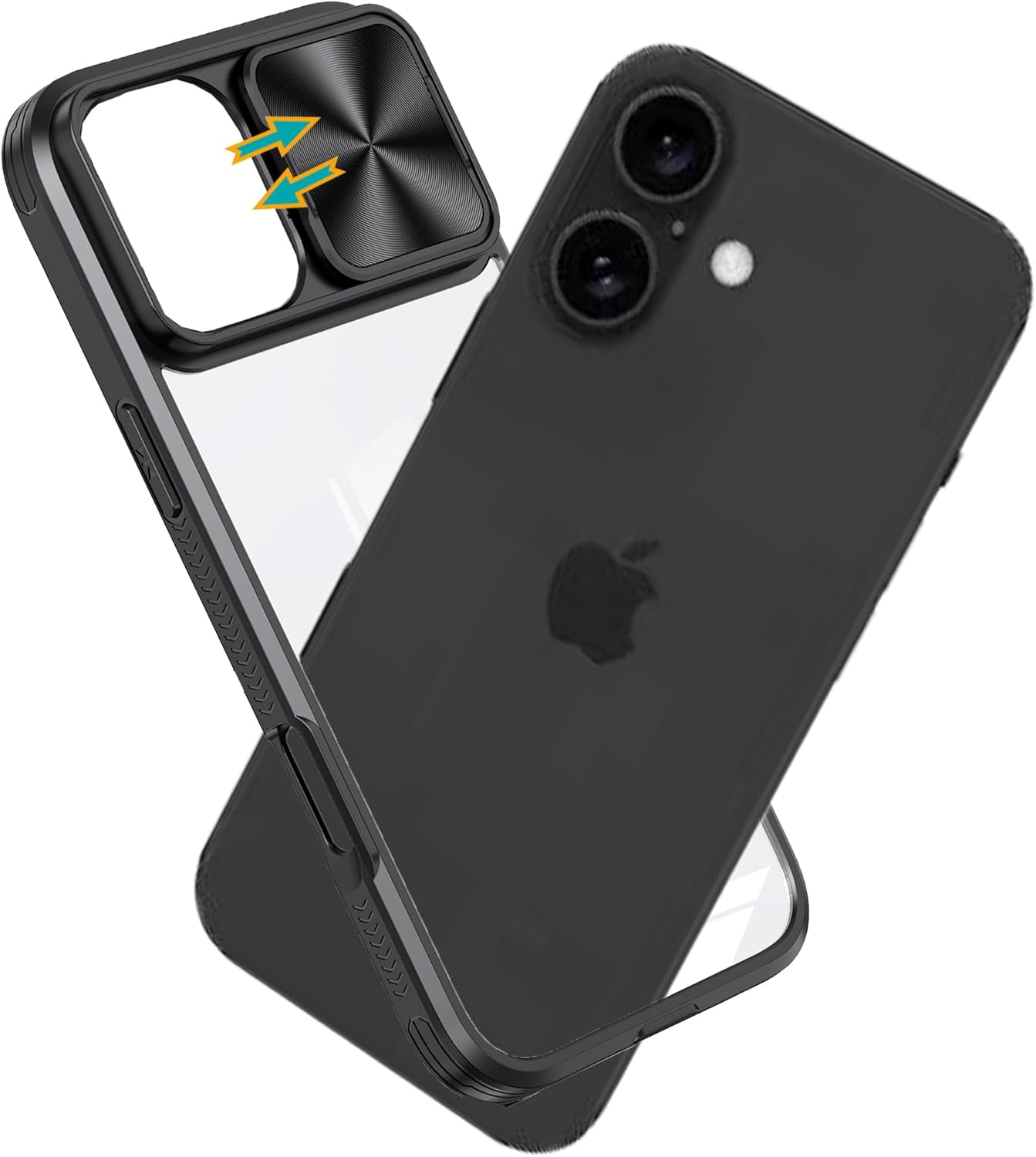 NEOFDC for iPhone 16 Plus Bumper Case - No Back Design Zero Distance ...