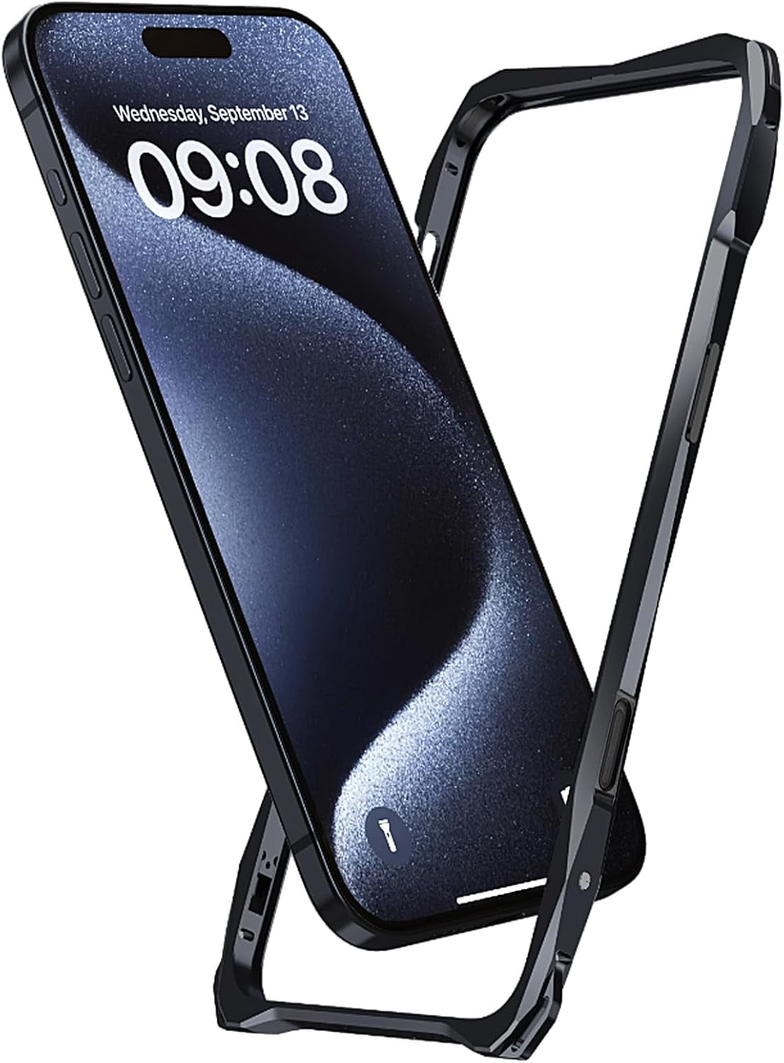 NEOFDC for iPhone 16 Pro Max, No Back Design Compatible with MagSafe ...