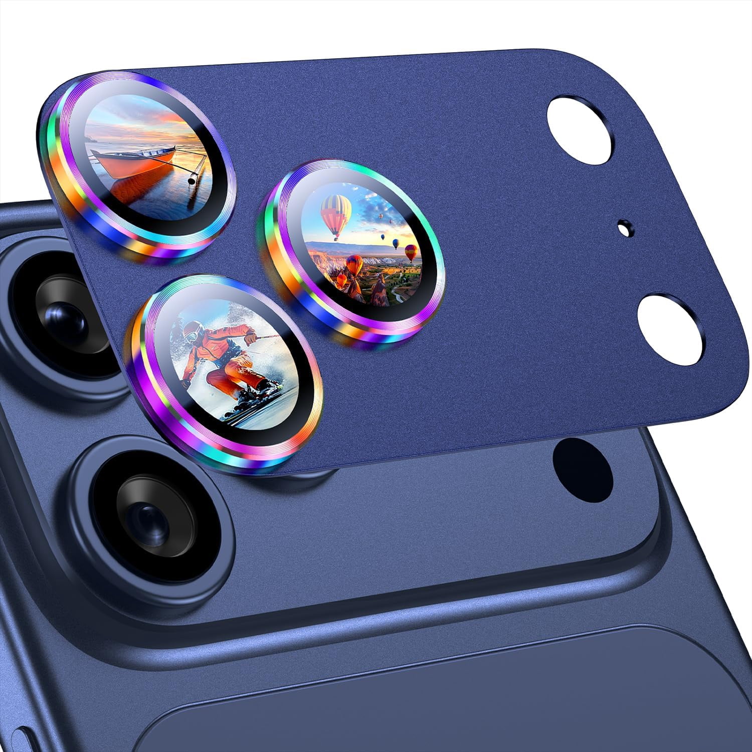 NEOFDC for iPhone 17 Pro Max Camera Lens Protector, Not Easy to Break ...