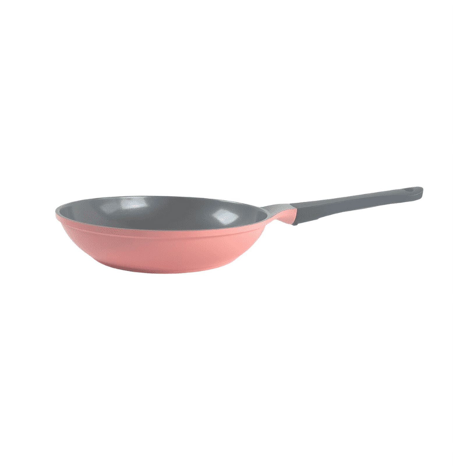 NEOFLAM Eela 9.5" Nonstick Frying Pan | Pink Color, Bakelite Handle ...