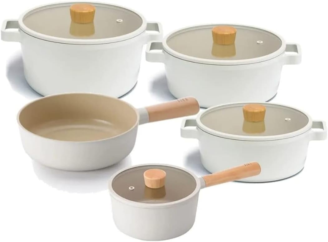 NEOFLAM FIKA Cookware Set | Nonstick Ceramic Coating | Made in Korea - Walmart.com