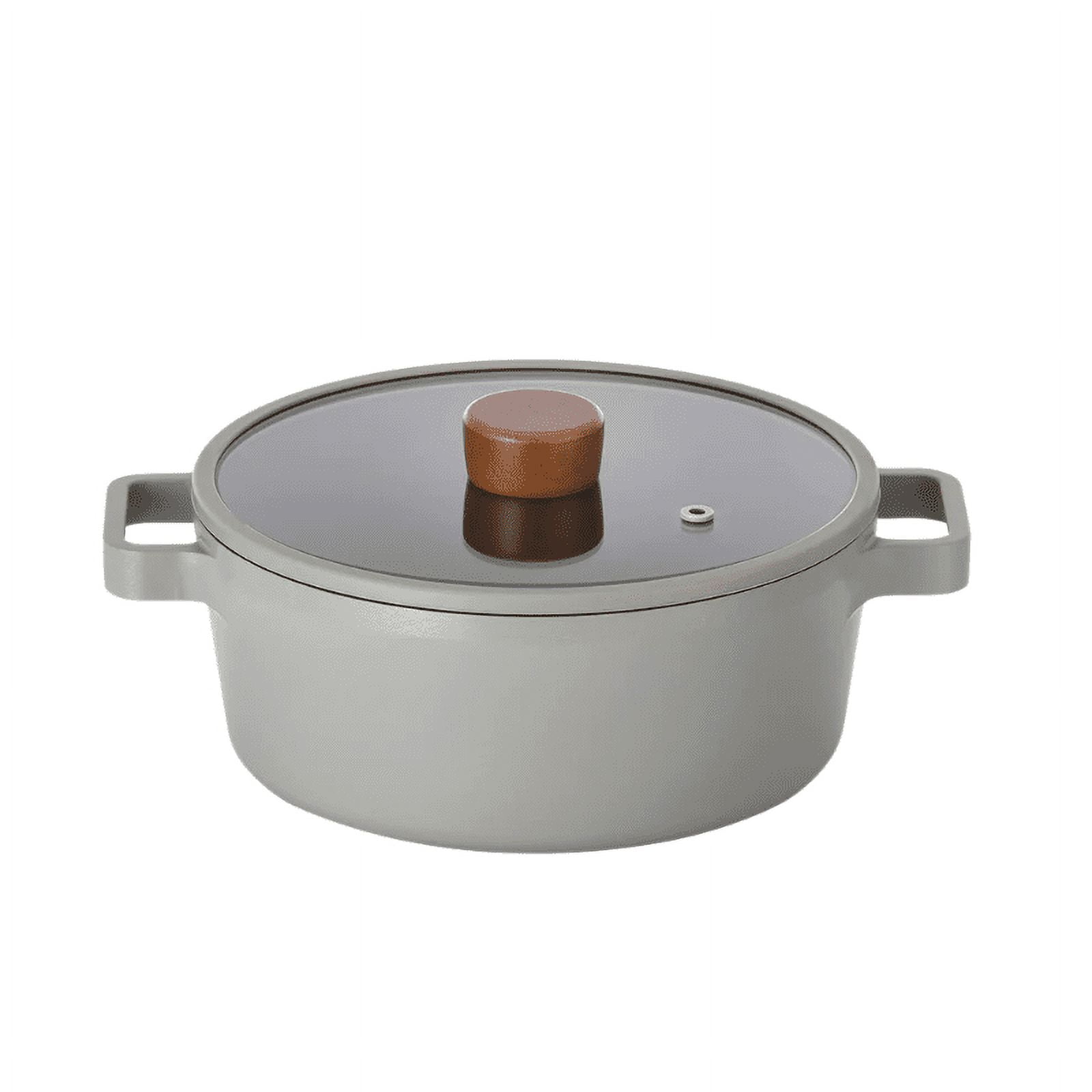 NEOFLAM FIKA Reserve 8.5" Casserole Pot | Full Induction, Gray Color ...