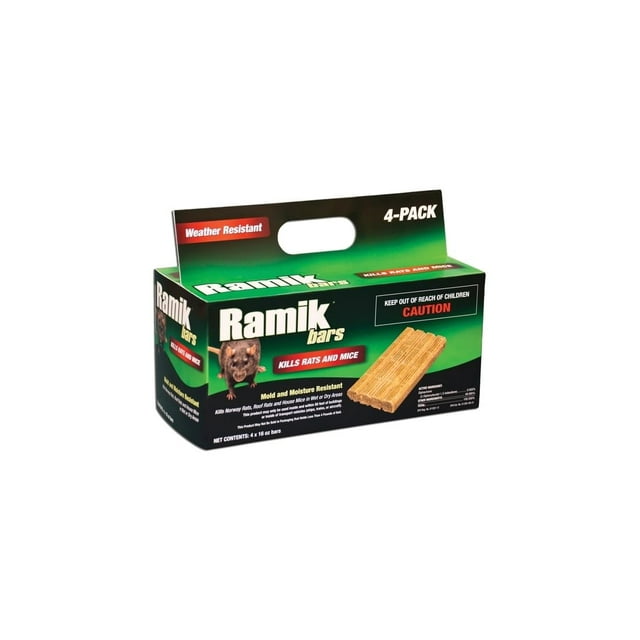 NEOGEN RODENTICIDE D Ramik Rats And Mice Bars 4 POUND - Walmart.com