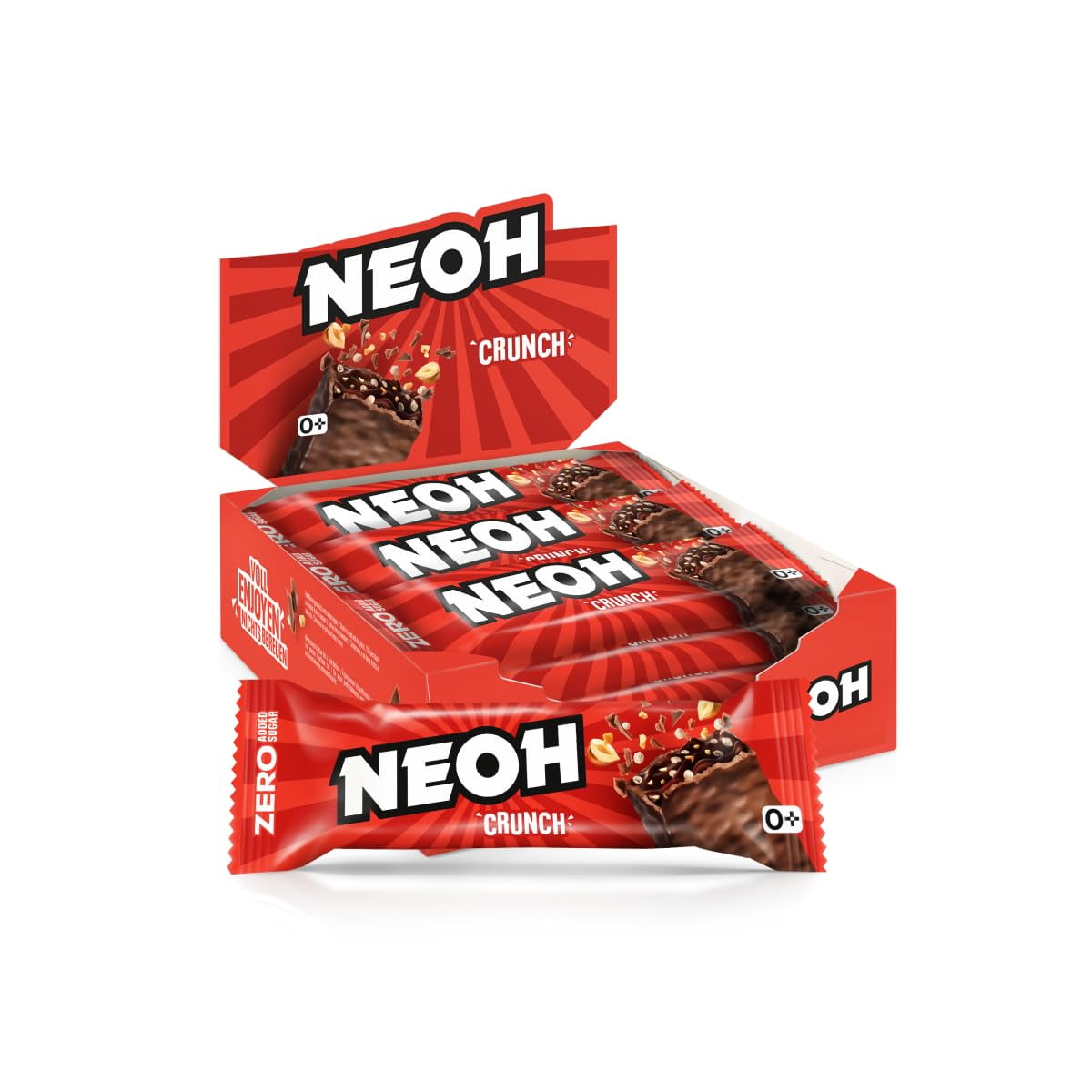 NEOH Chocolate Bars - SSF20 Keto Chocolate Dipped Candy Bar, Gluten ...