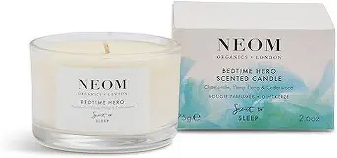 NEOM- Bedtime Hero Scented Candle, Travel Size | Essential Oil ...