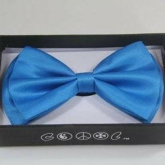 NEON BLUE Adjustable Bowtie Pre-Tied Classic Tuxedo Party - New with ...