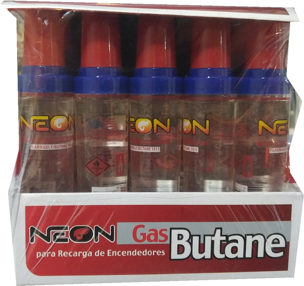 NEON BUTANE LIGHTER FLUID 20 PACK 18ML - Walmart.com
