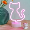 NEON CAT LAMP GREAT FOR ANY ROOM DECORATIVE NIGHT LIGHT DECOR - Walmart.com