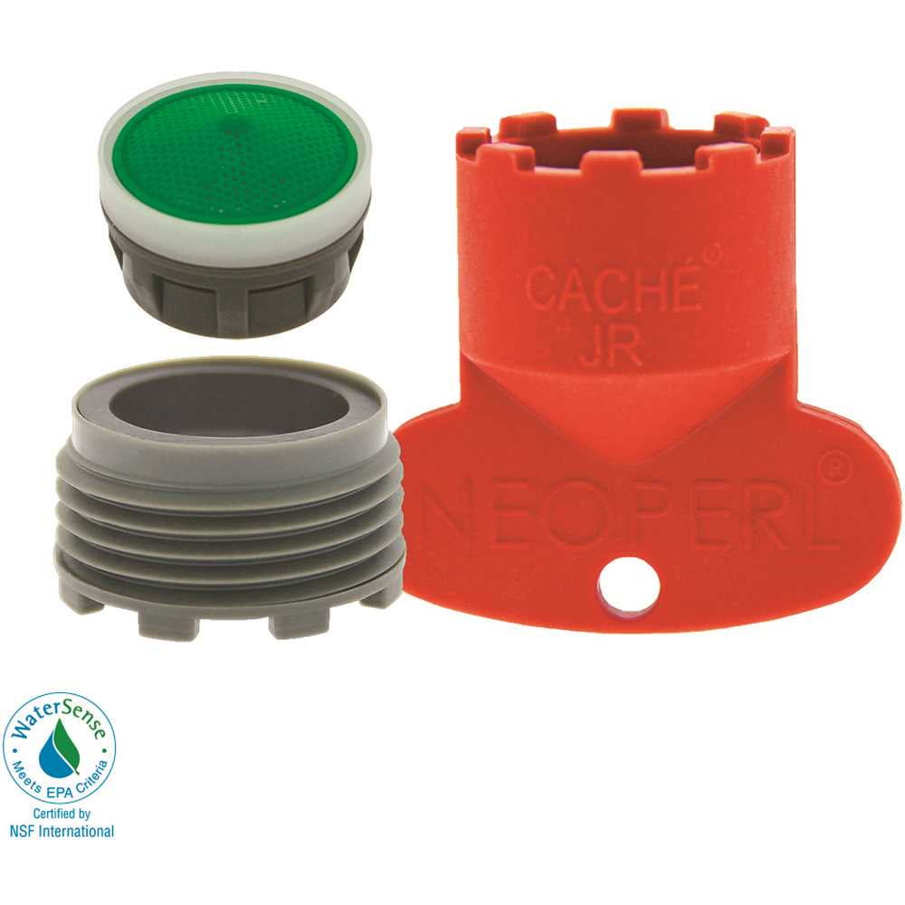 NEOPERL 5406910 Cache Replacement Kit for Moen Faucets with Perlator 1. ...