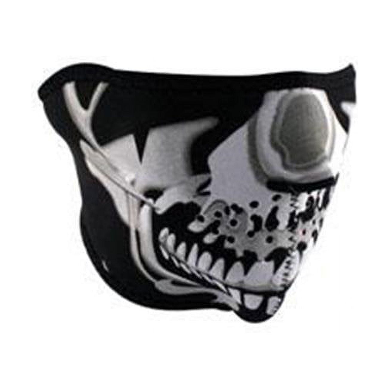 NEOPRENE 1/2 FACE MASK, CHROMESKULL - Walmart.com