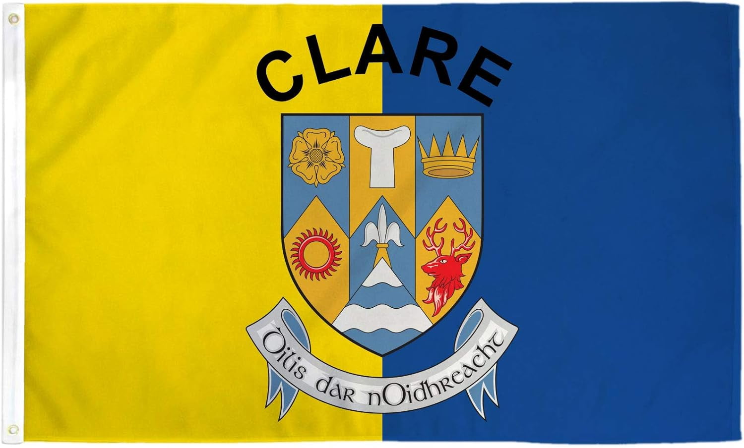 NEOPlex 3' x 5' Ireland County Flag - County Clare - Walmart.com