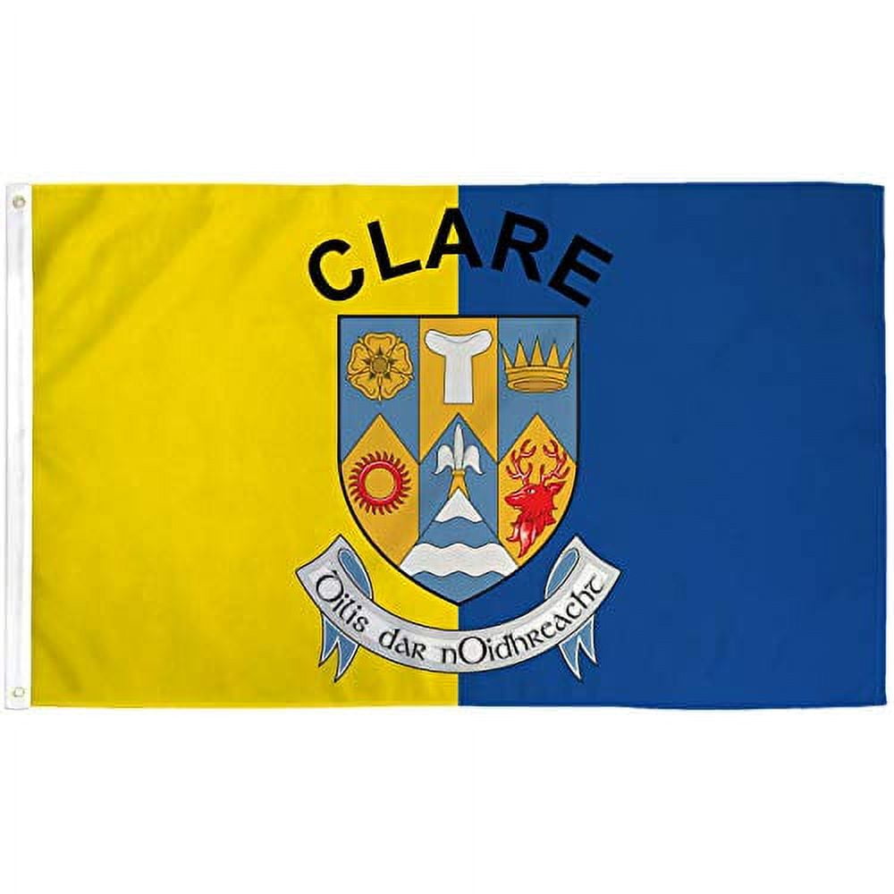 NEOPlex 3' x 5' Ireland County Flag - County Clare - Walmart.com