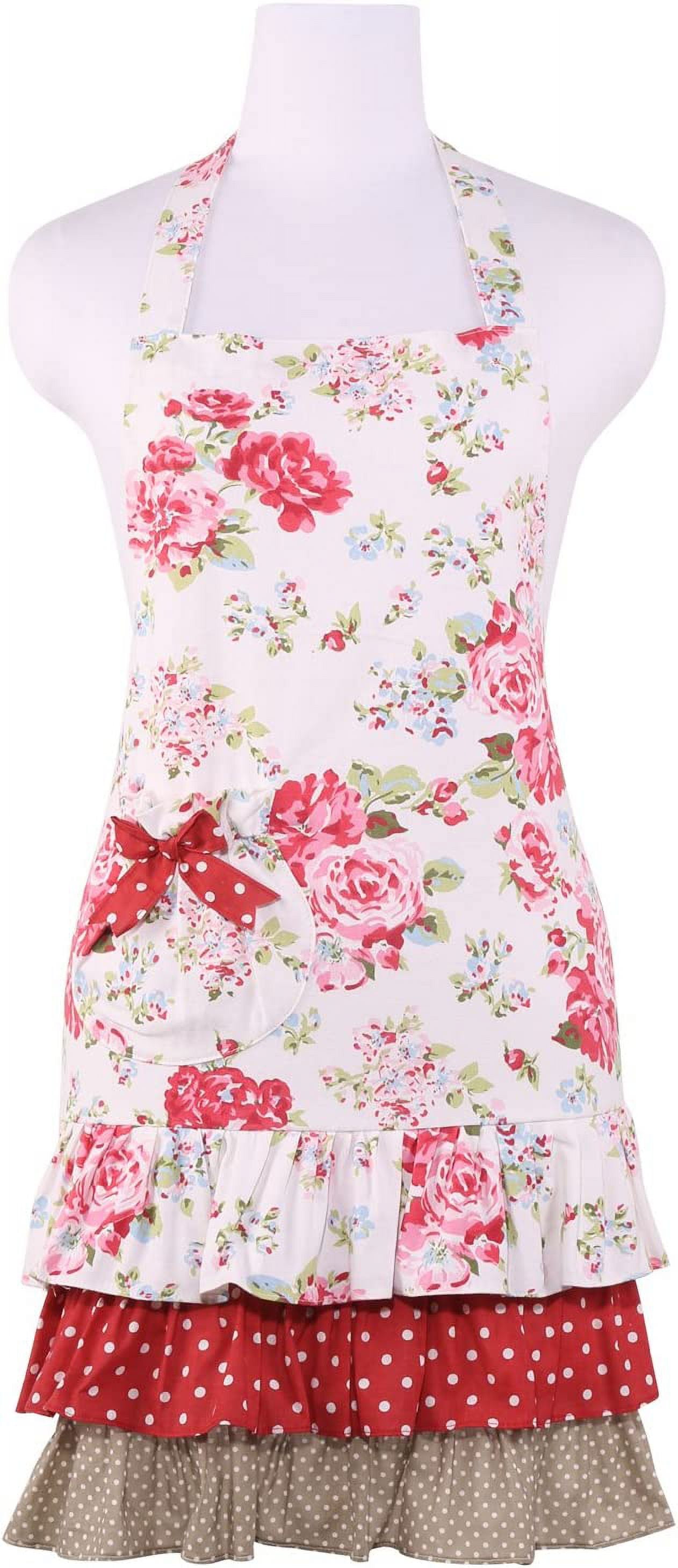 NEOVIVA Kitchen Aprons for Women with Pocket, Old-fashioned Canvas Bib ...