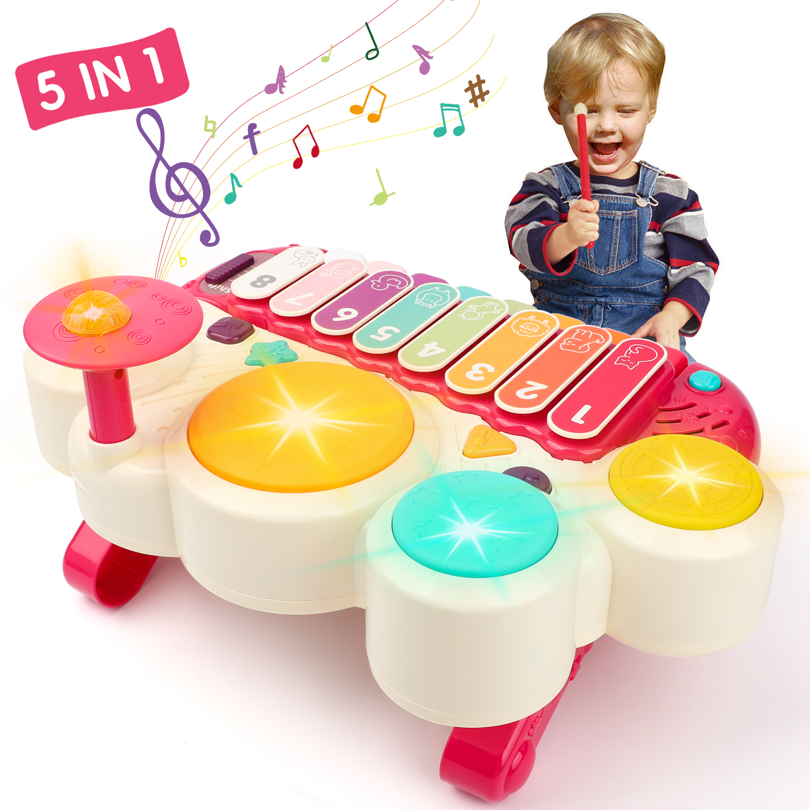 Winfun Keyboard Rock Star Set - Unisex Toy Recommended for Ages 3 Years ...