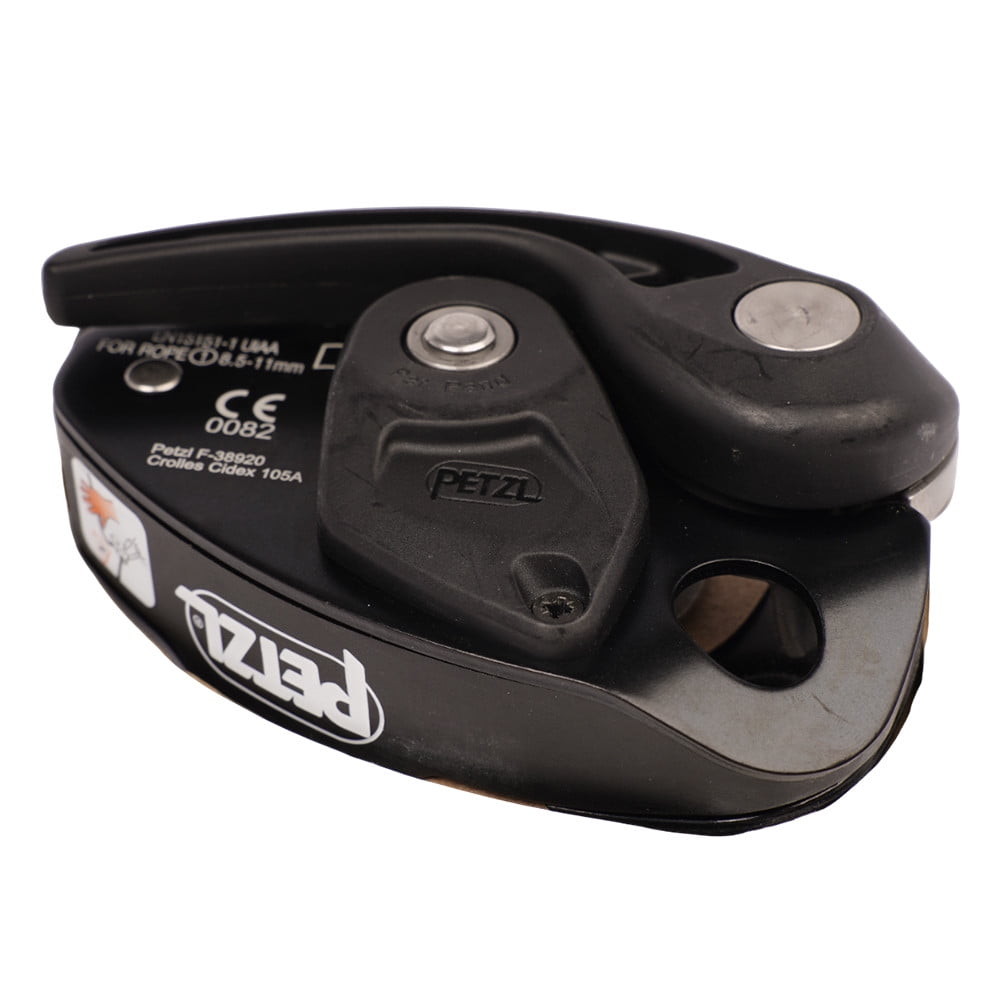 Petzl NEOX Belay Device w/ Cam-Assisted Blocking - Black #D016AA02 - Walmart.com