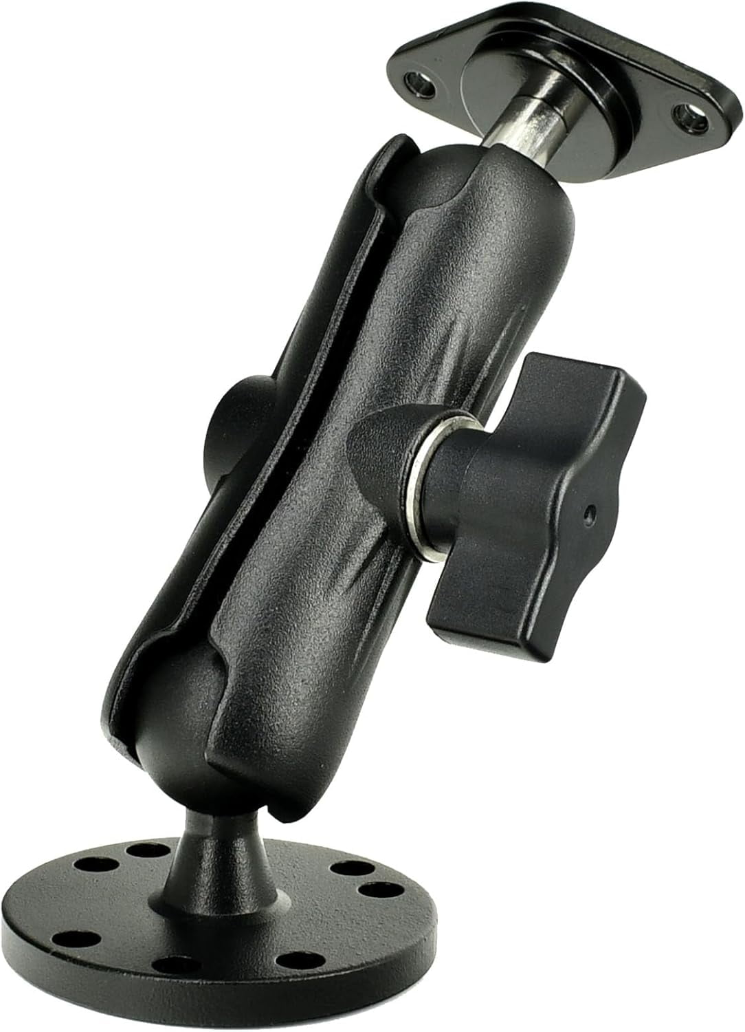 NEOYFC 1-Inch Ball Mount with Diamond and Round Base, AMPS Hole Pattern ...