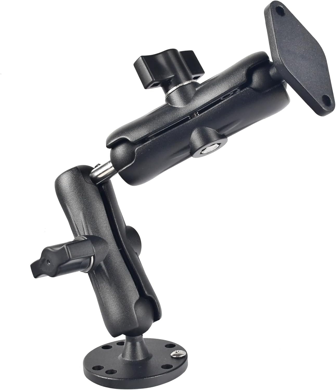 NEOYFC 1-Inch Ball Mount – Dual Double Socket Arms Extension with AMPS ...