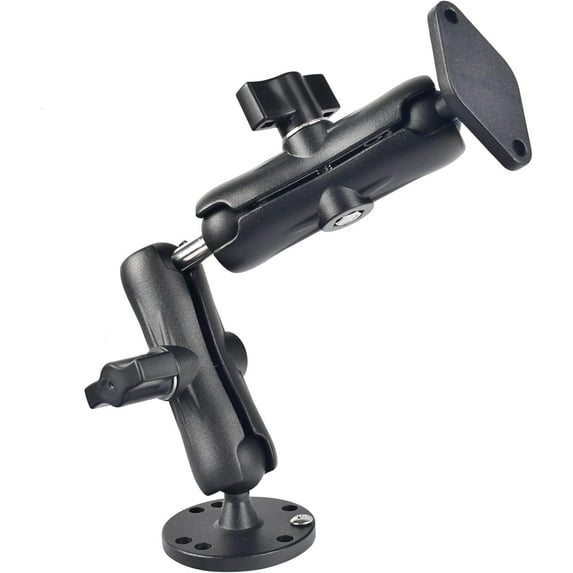 NEOYFC 1-Inch Ball Mount – Dual Double Socket Arms Extension with AMPS ...