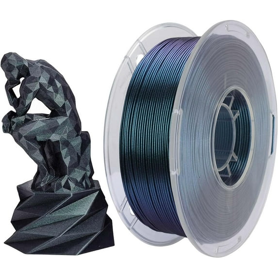 NEOYFC Burnt Titanium PLA Filament 1.75mm 1KG 3D Printer Filament FDM ...