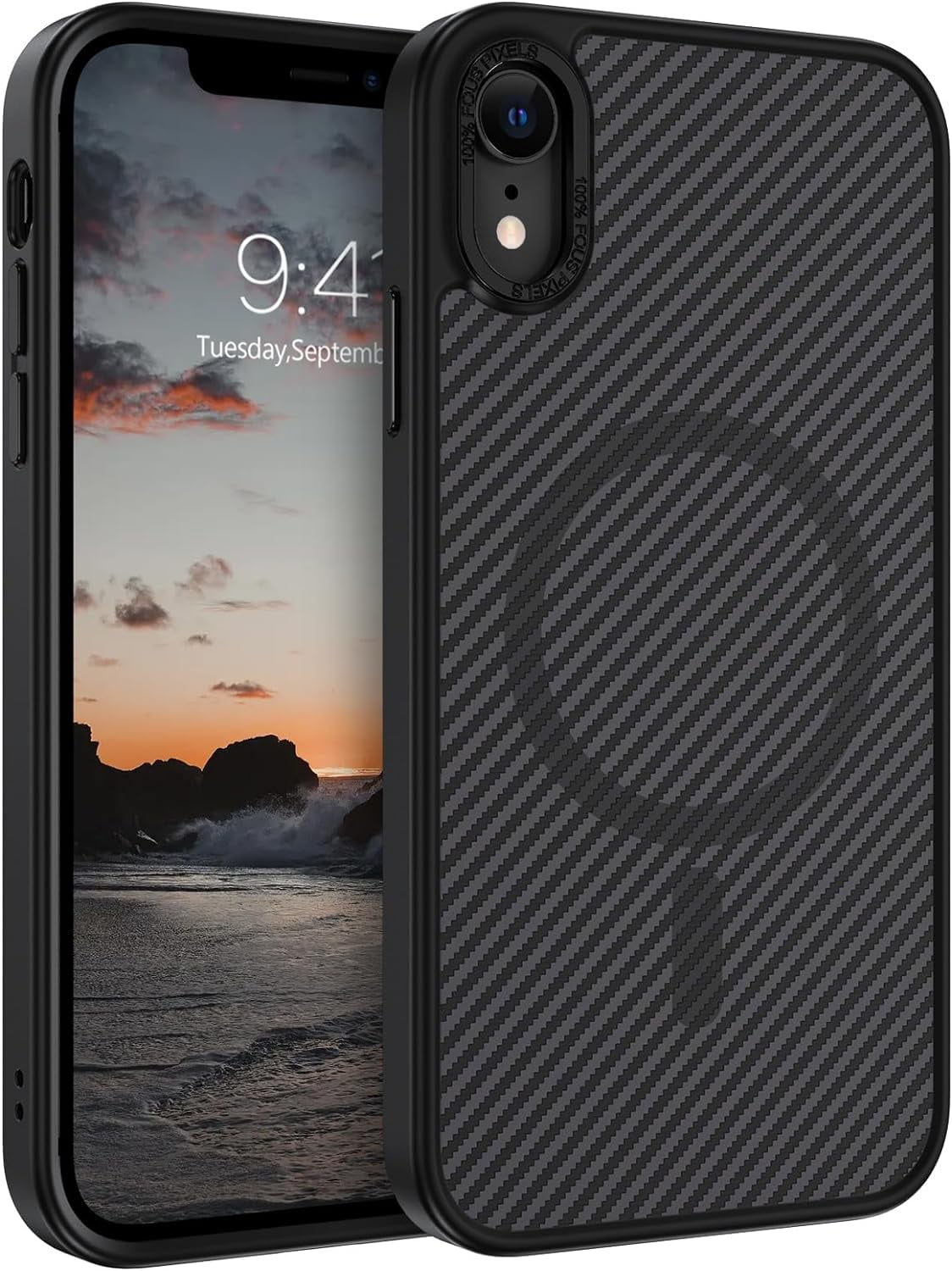 NEOYFC for Case for iPhone X/5.8-Inch,Magnetic [Compatible with Magsafe ...
