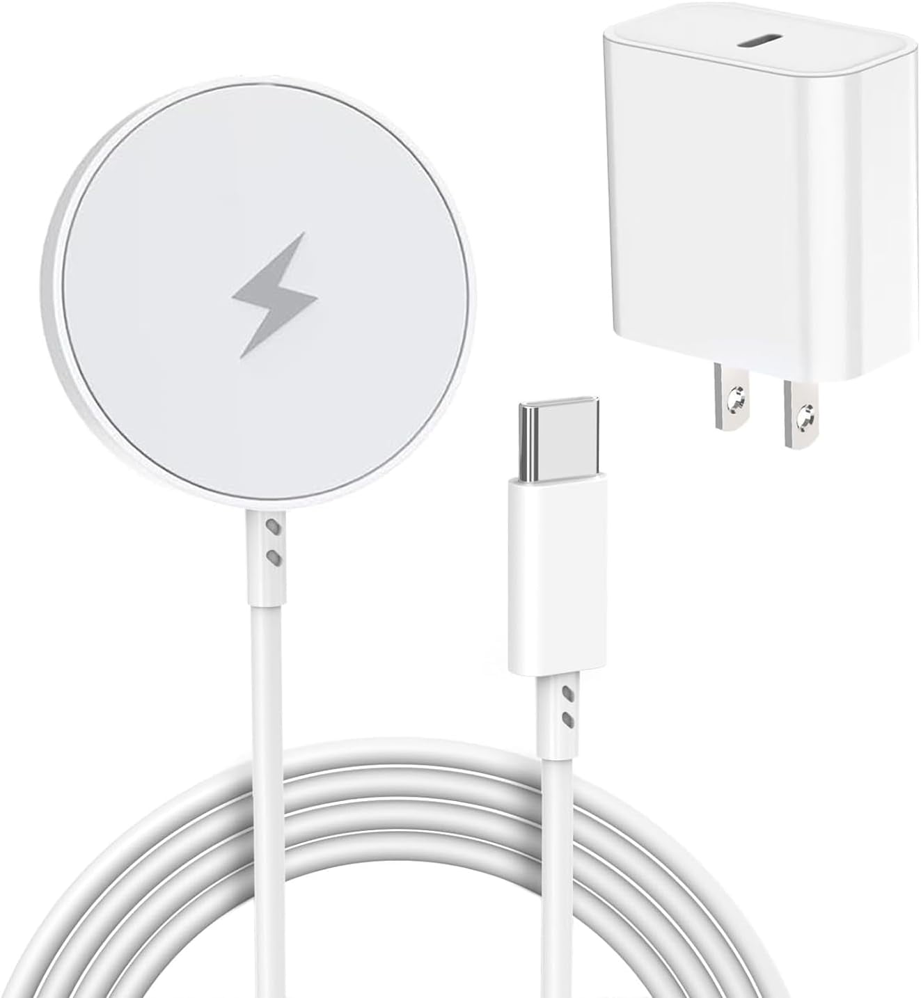 NEOYFC Mag-Safe Charger for iPhone 17/16/15,15W Fast Magnetic Wireless ...