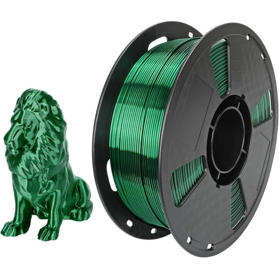 NEOYFC Silk PLA Filament Forest Green 1.75mm 1KG 3D Printing Silky ...